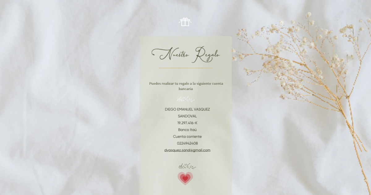 Nuestro Regalo Natalie & Diego